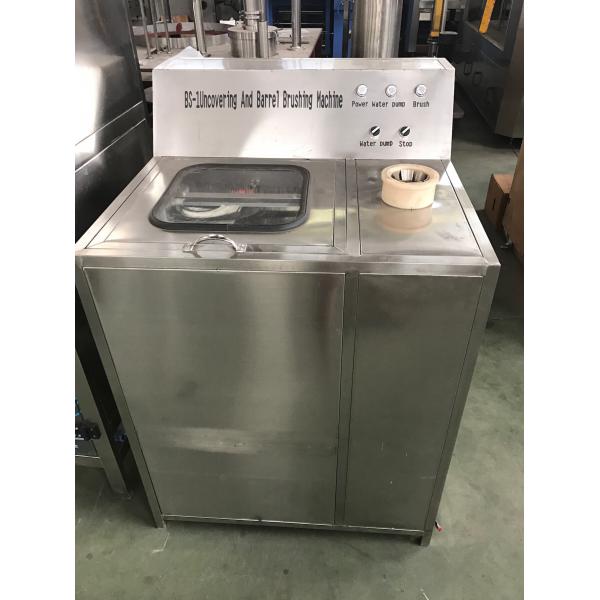 Quality Food Industrial 5 Gallon Water Filling Machine 120BPH Decapping Brushing for sale