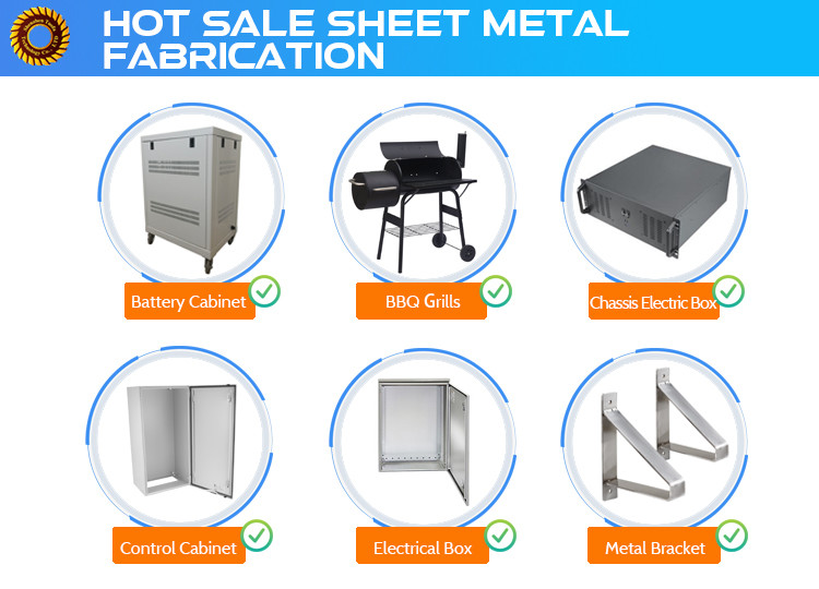China Industrial Sheet Metal Fabrication Laser Cutting Steel Parts