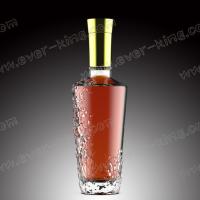 Quality SGS Screw Sealing 750ML Flint Glass Empty Whiskey Bottles for sale