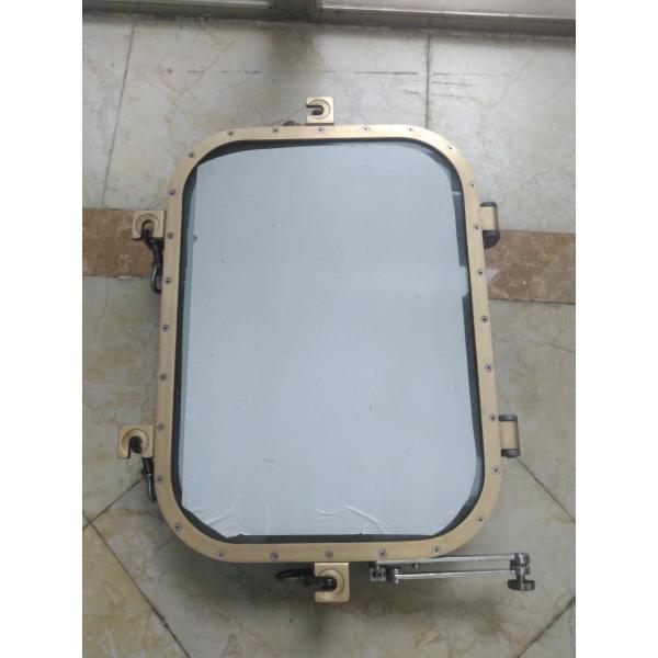 Quality Rectangular Welding Aluminum Marine Windows 600×850mm for sale