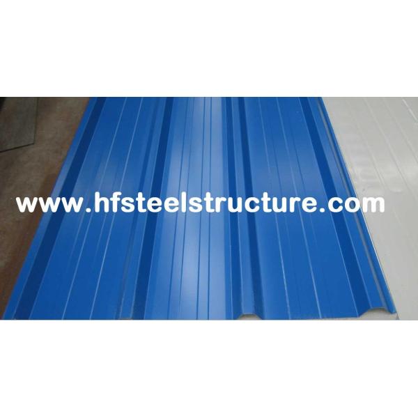 Quality High Strength Steel Plate Metal Roofing Sheets With 40 - 275G / M2 Zinc Coating for sale