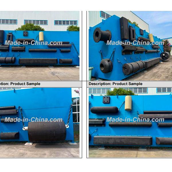 Quality CCS/BV/SGS/ABS Certified D Type Rubber Dock Fender with Natural Rubber Material for sale