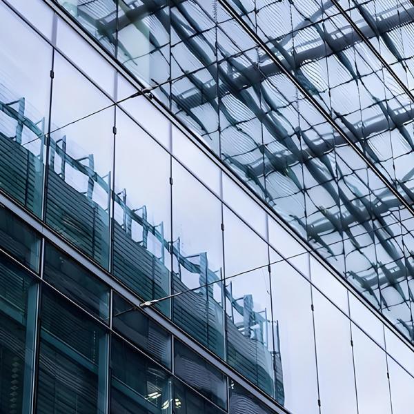 Quality Seamless Glass Curtain Wall Contemporary Curtain Wall Architecture for sale