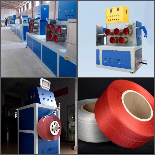 Quality 100KW Polypropylene PP Strap Production Line With 4nets Recycled Screen Changer for sale