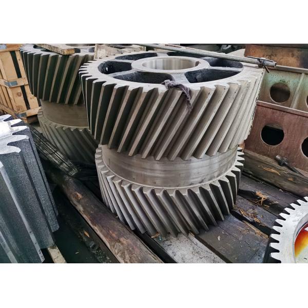 Quality Customized Double Helical Gears with 35 Teeth and 20° Pressure Angle for Heavy Duty Applications for sale