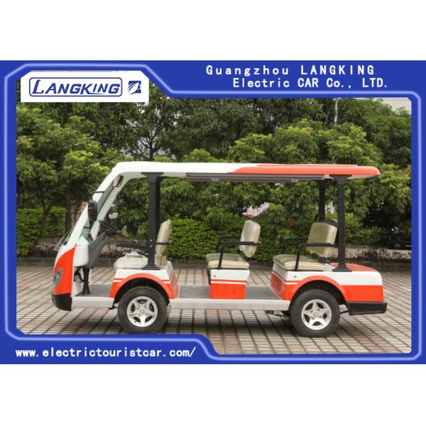 Quality Multiple Purpose 8 Seater Electric Shuttle Bus Light Weight Superior Cruising for sale