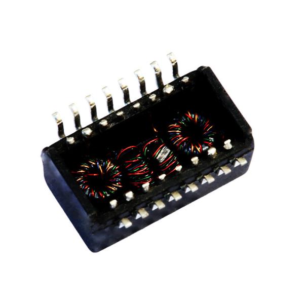Quality Lan Transformer SMD 16pins LP1012NL 10/100Base-T Network Magnetics for sale