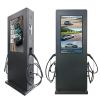china 43 Inch 22KW Double Electric Car EV Charger Outdoor Digital Signage With OCPP 1