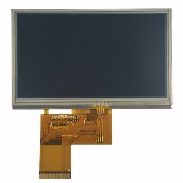 Quality 4.3 Inch LCD TFT Display Panel 480x272 With RGB Interface Resistive Touch for sale