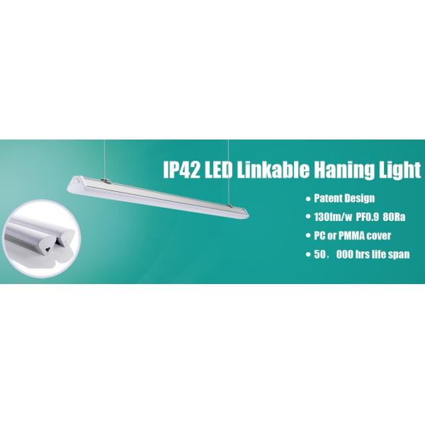 Quality 60w 1500mm Led Linear Suspension Lighting Max 42m Linkable for sale