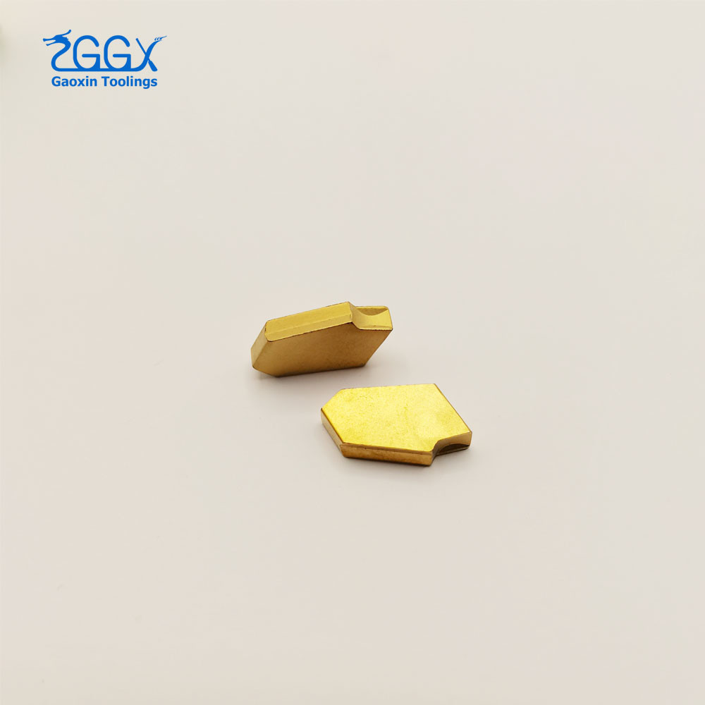 Quality Parting And Grooving Carbide Cut Off Inserts Multilayer Coated GQD404-GE for sale