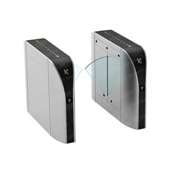 Quality Robust Automatic Flap Barrier Gate Pedestrian Turnstile Access Control System for sale