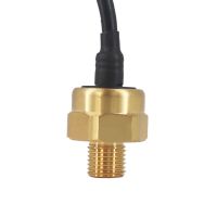 Quality IP65 5.25VDC Cable Outlet Brass Hydraulic Pressure Sensor Transducer for sale