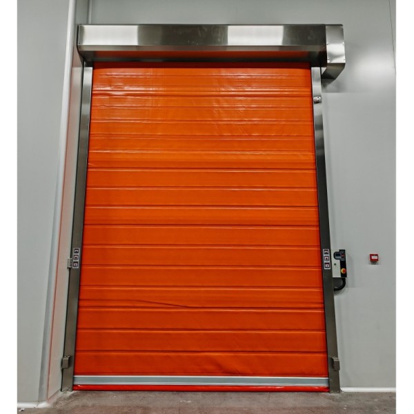 Quality PVC Heavy Duty Auto Closing High Speed Freezer Door For Cold Room for sale