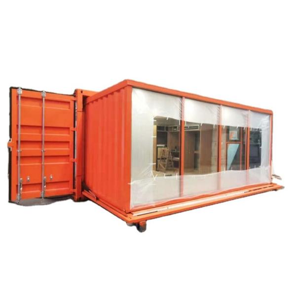 Quality 20ft Prefabricated Electric Expandable Shipping Container House for sale