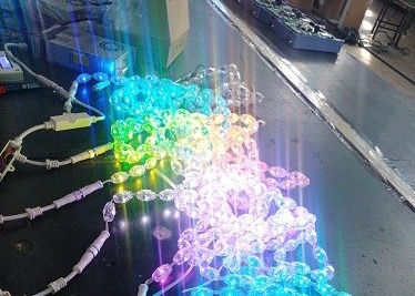 Quality 0.375W 3D RGB Indoor Led Strip Light For Wedding Decoration for sale