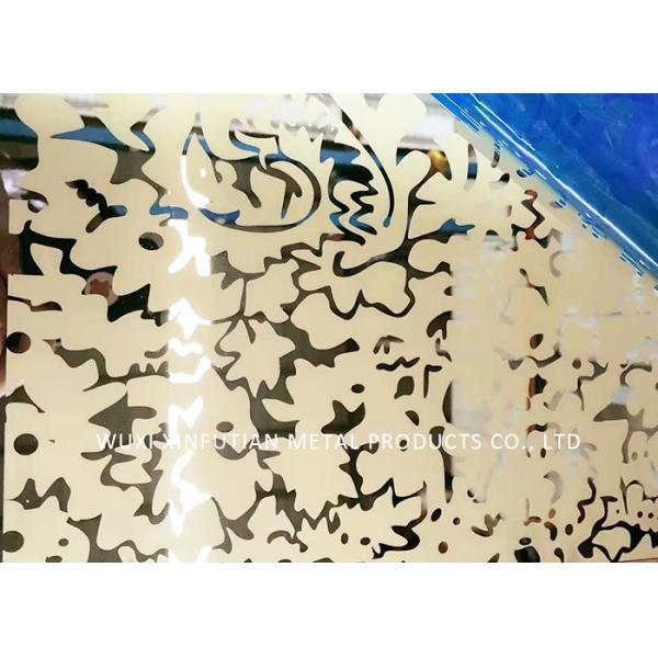 Quality 201 Grade Stainless Steel Surface Finish , Ss Finish Etching Design For Elevator for sale