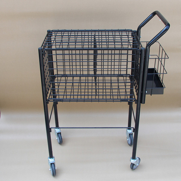 Quality 800mm Height 370mm Width Sports Equipment Rack For Garage With Wheels for sale