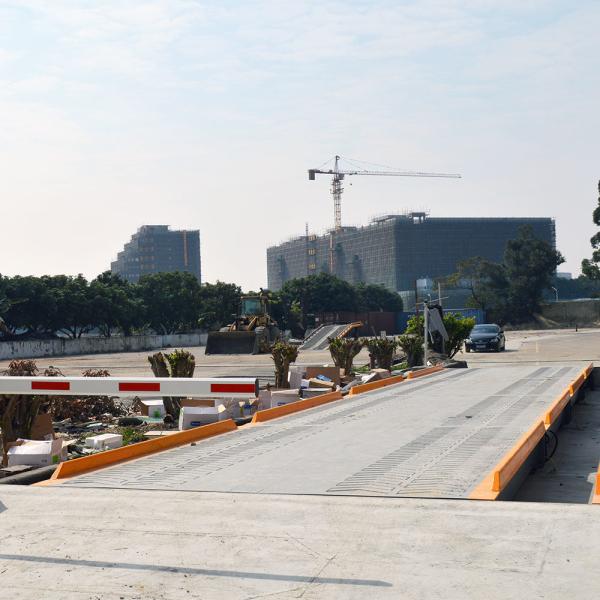 Quality 70ft Length 120 Ton Heavy Vehicle Weighbridge IML III Grade Accuracy for sale