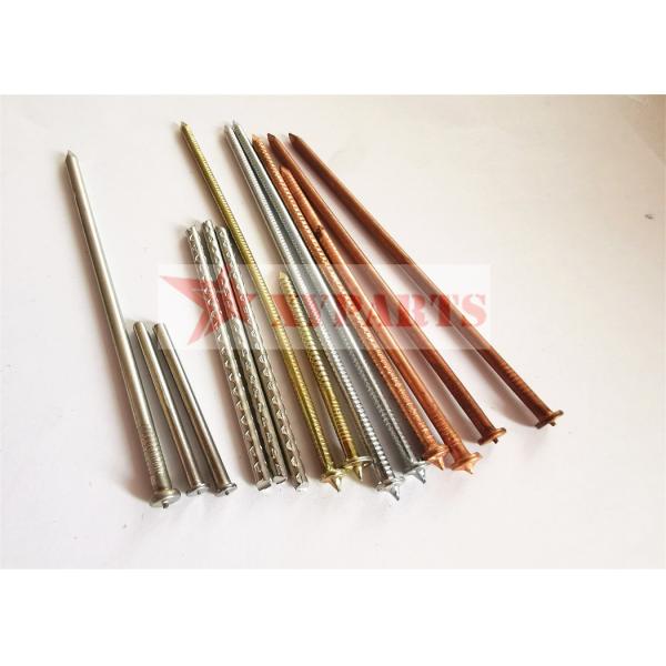 Quality Copper Zinc Coated Metal Soft CD Weld Pins for sale