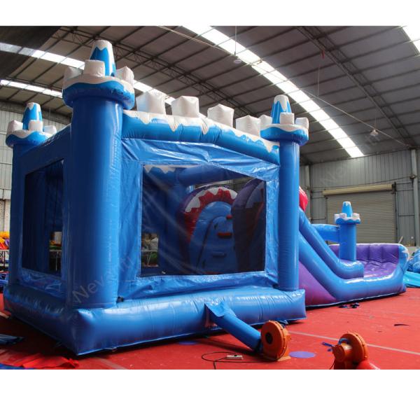 Quality Customized Color Commercial Inflatable Jump Slide Water Park Slide for sale