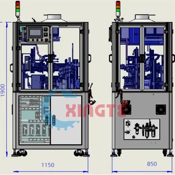 Quality T-Core Integrated Inductor Coil Winding Machine With 99% High Yield Rate for sale