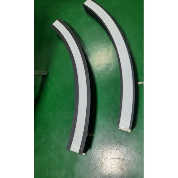 Quality Arc Curved Linear Led Light Continuous 5800lm Pendant Light Linear for sale