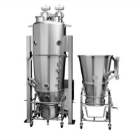 Quality FL salt fluid bed herb granules fluidized granulator for sale