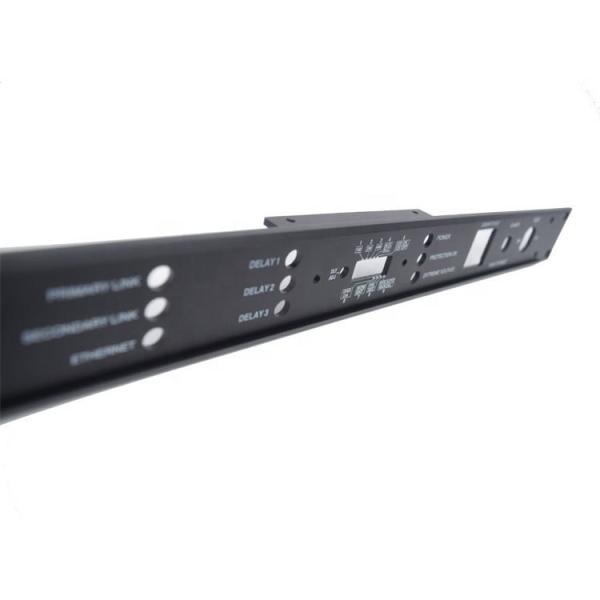 Quality Customized Aluminium Front Panel Metal Excellent Heat Resistance for sale
