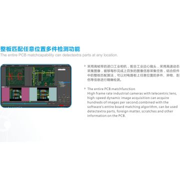 Quality VCTA-S810E Online AOI Automated Optical Inspection Vector analysis algorithm For for sale