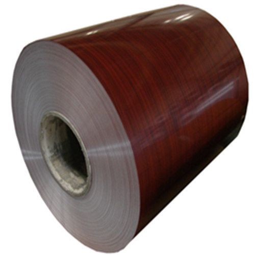 Quality 3004 Alloy Strength Mill Finish Brown Aluminum Coil Stock Length 100-2650mm For Airport Roofing use for sale