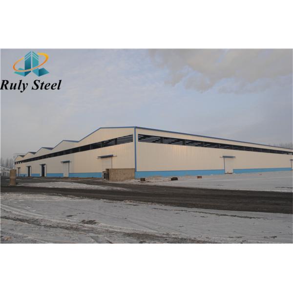 Quality Prefab Steel Structure Warehouse Building Q355B Customized Size for sale