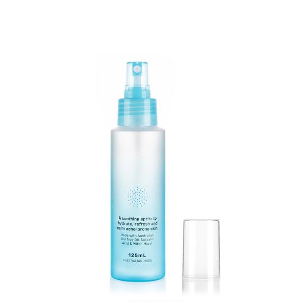Quality Portable 120ml Plastic Spray Bottles Matte Finish UV Screen Printing for sale