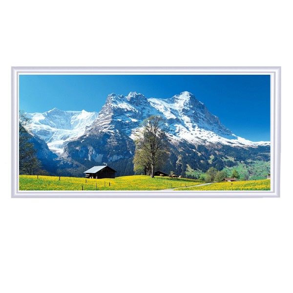 Quality 220V-240V/50Hz Wall Mounted Electric Image IR Customized Painting Heating Panels for sale