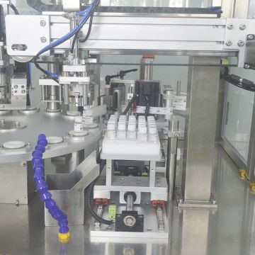 Quality Video Outgoing-Inspection Provided for Small Bottle/Vial Filling Capping Machine for sale