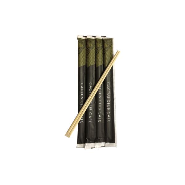 Quality Hot Seal 24CM Tensoge Disposable Chopsticks Wrapped In Coated Paper for sale