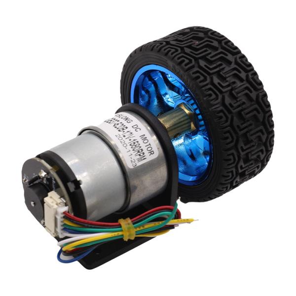 Quality 37mm Small DC Gear Motors 12V 24V micro gear motor with encoder for sale
