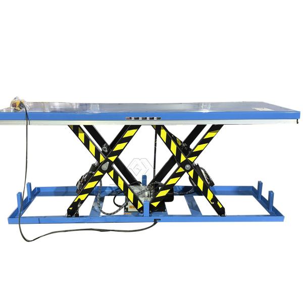 Quality 4t/8t Stationary Scissor Lift Table 1000mm Lifting Height For Heavy Material Handling for sale