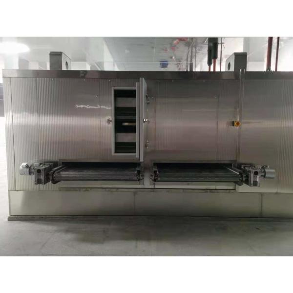 Quality 20kw Liquid Nitrogen Blast Tunnel Freezer 750kg Per Hour Minus 35c for sale