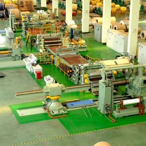 Quality Cross Cut Flying Shear Line 306KW Horizontal Shearing Machine For Steel Coil for sale