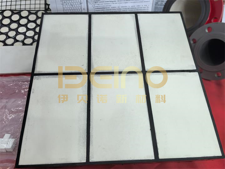 Quality Composite Rubber Ceramic Wear Liners As Protective Lining Rubber Ceramic for sale