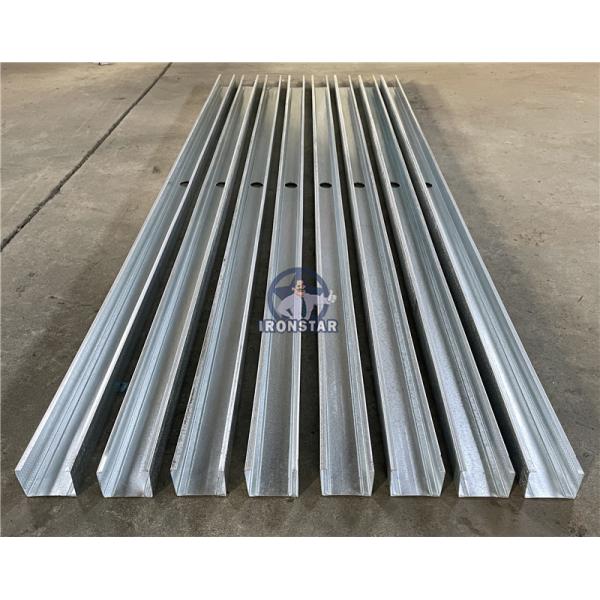 Quality High quality C channel punching round holes drywall stud and track roll forming for sale