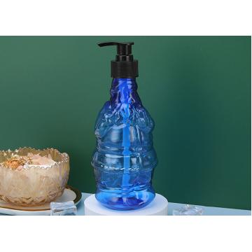 Quality Thermostable Plastic PET Pump Bottle 400ml Shower Gel Bottle for sale