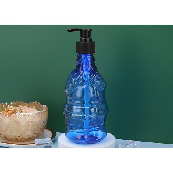 Quality Thermostable Plastic PET Pump Bottle 400ml Shower Gel Bottle for sale