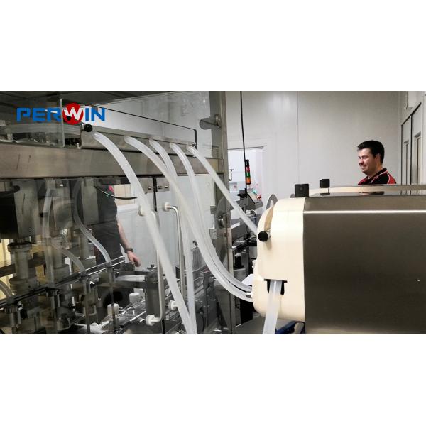 Quality Servo Motor Driven Animal Sera Filling Machine with Bottle Separating Method for sale