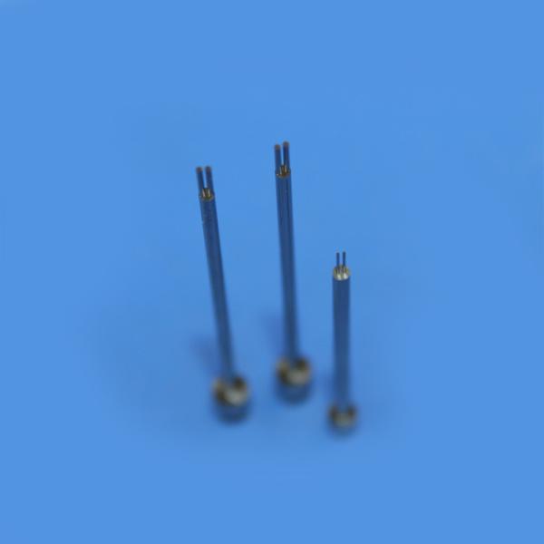 Quality High Precision Metal Ceramic Tungsten Carbide Double-Hole Insert Pin for sale