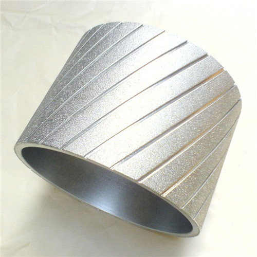 Quality Milling Groove Diamond Dressing Roller For Drum Brake Pad Grinding for sale