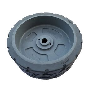 Quality Heavy Duty Genie Scissor Lift Wheel Easy Installation 15X5 Inch For GS2032 for sale