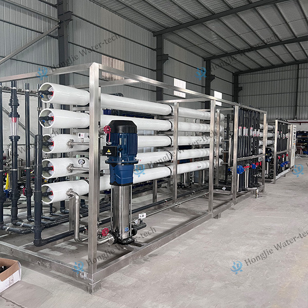 Quality High Purity  industrial water purification plant  15m3h ultra pure water system  for electroplating solutions for sale