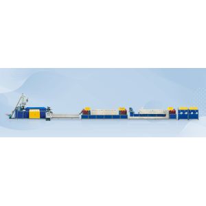 Quality 2 Belts PP Strap Band Extrusion Line 100kg/h for sale